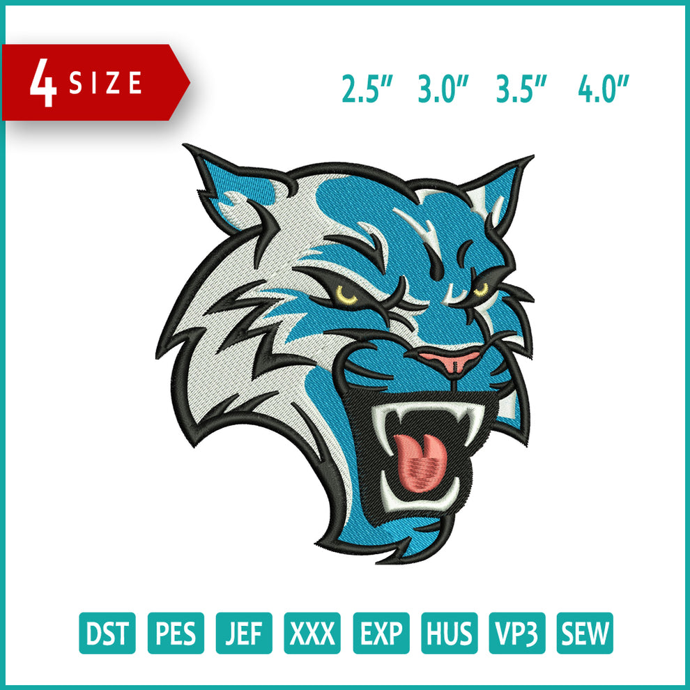 White Tiger Embroidery Design Files - 4 Size's – Online Embroidery Designs