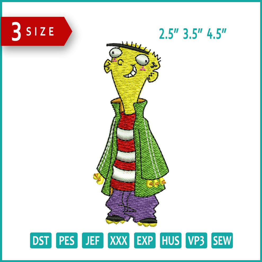Ed Embroidery Design Files - 3 Size's – Online Embroidery Designs