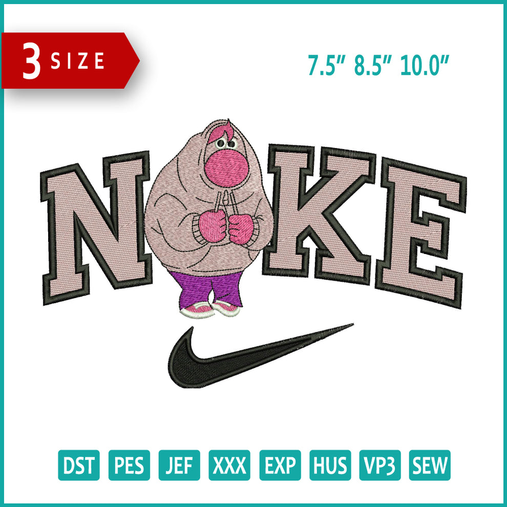 Nike Embarrassment Embroidery Design Files - 3 Size's – Online ...